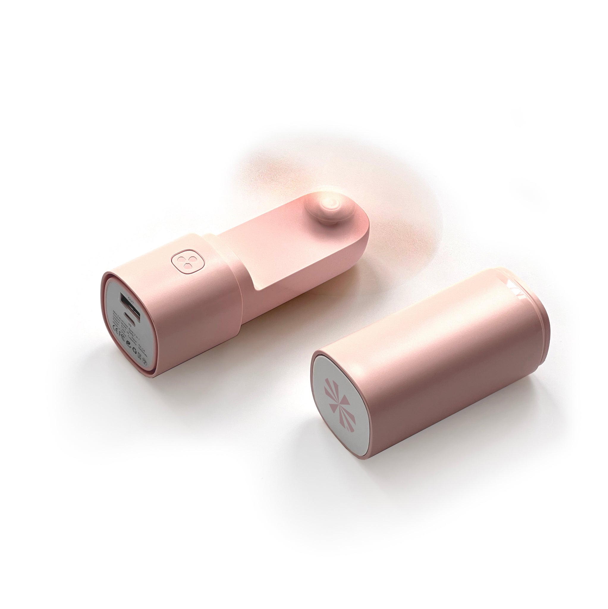 Easy Breezy Portable Fan & Power Bank : Pink – Tech Candy