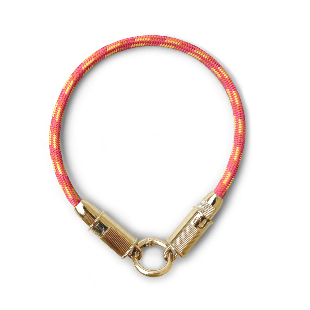 The Run Around USB-C Cable: Pink/Orange/Yellow – Tech Candy